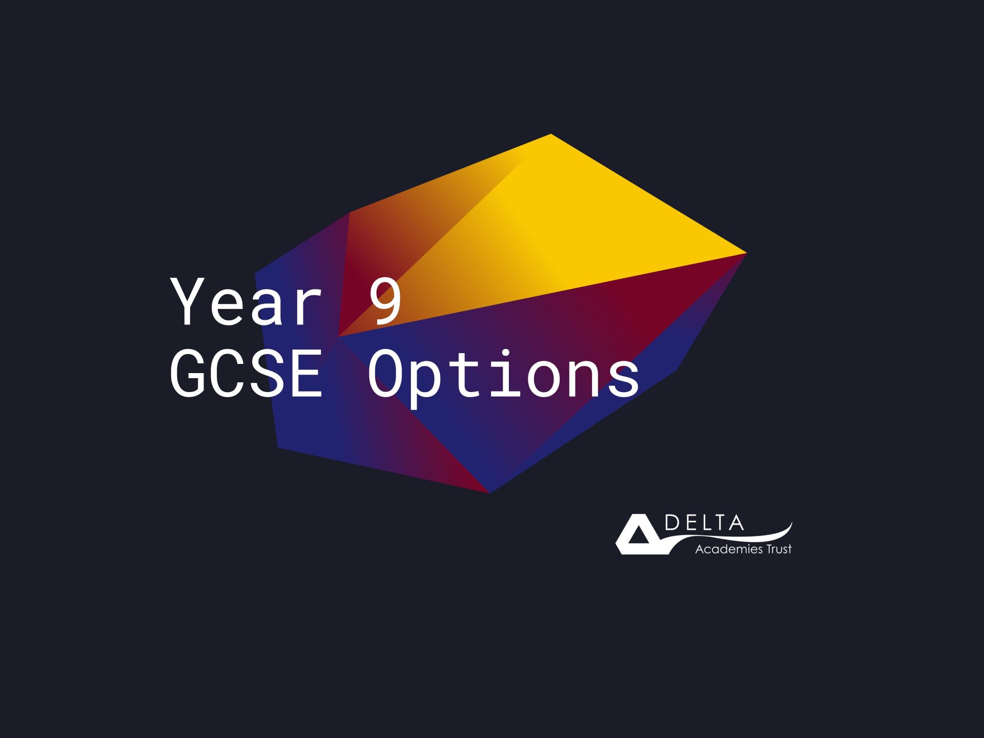 Year 9 GCSE Options - The Laurel Academy