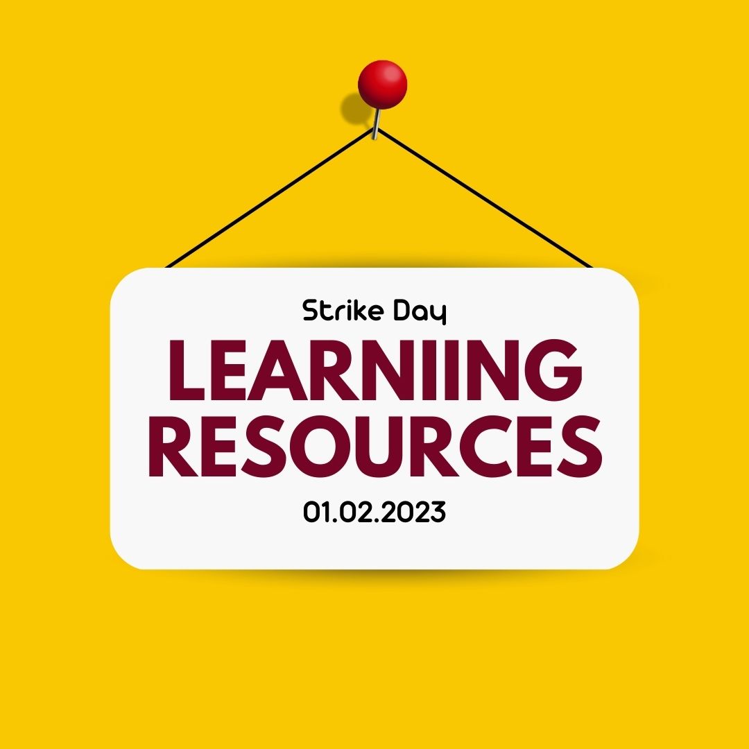 Learning Resources for 1st February (Strike Day) - The Laurel Academy